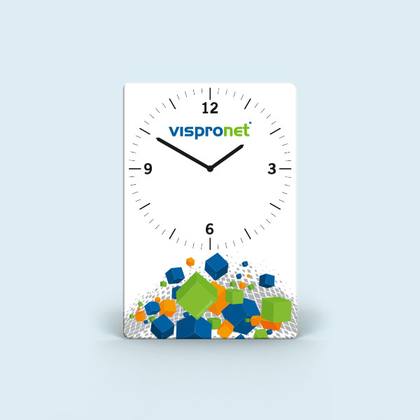 Buy your custom designed rectangular wall clock online