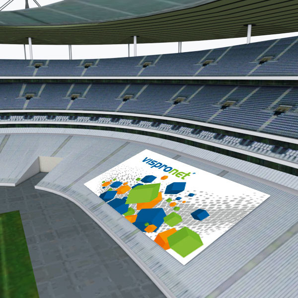 Buy yor Fan Banner in landscape format online