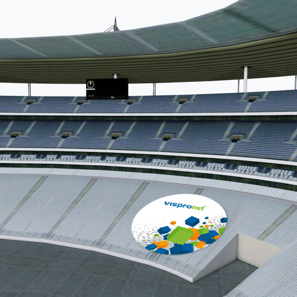 Buy yor Fan Banner in round format online