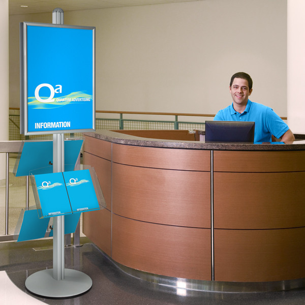 Info board A3 - buy info board, poster holder & info stand