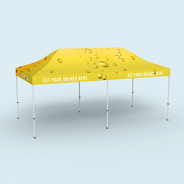 Buy your Gazebo Select 3 x 6 m, printed roof & valance