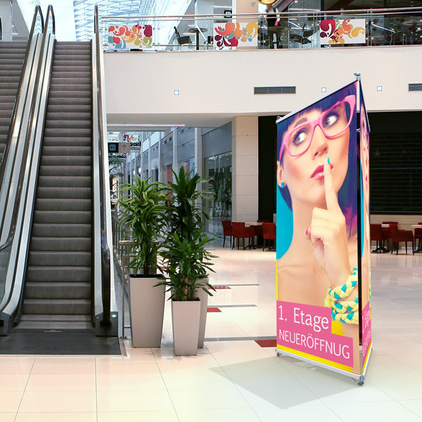 Order & buy 3D Triple Display banner systems online