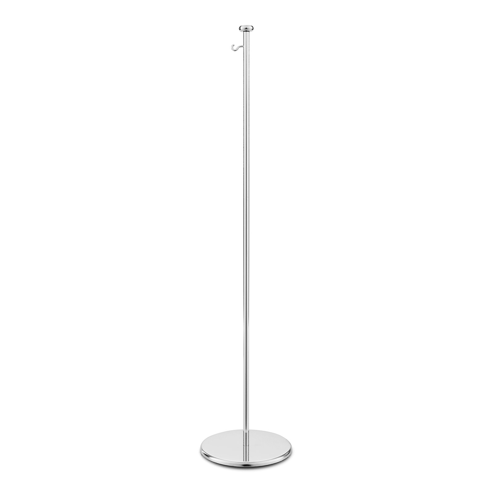 Buy your chromed table flag stand online